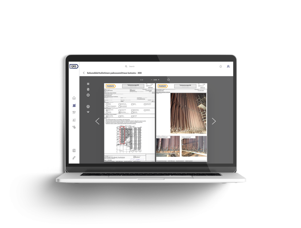 QRS | NDT report management system